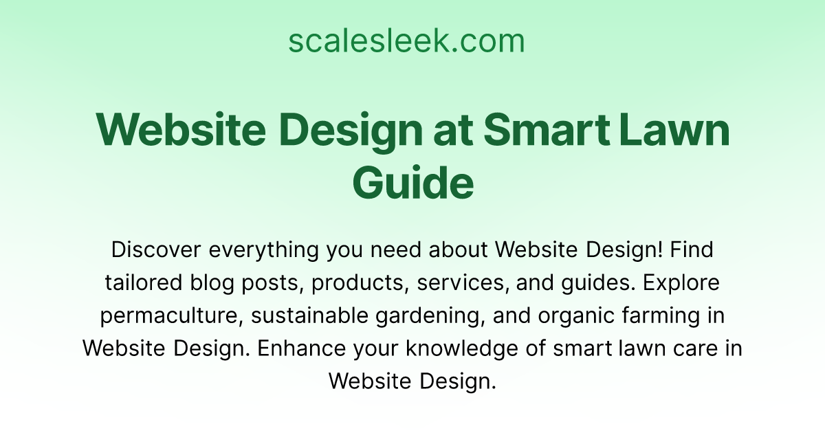 Level Up Your Website Design | Scale Sleek